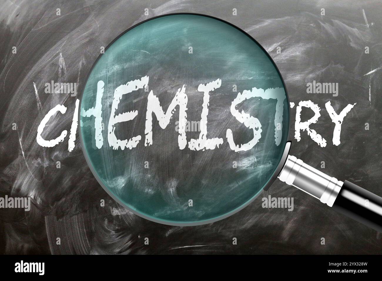 Chemistry - learn, study and inspect it. Taking a closer look at ...