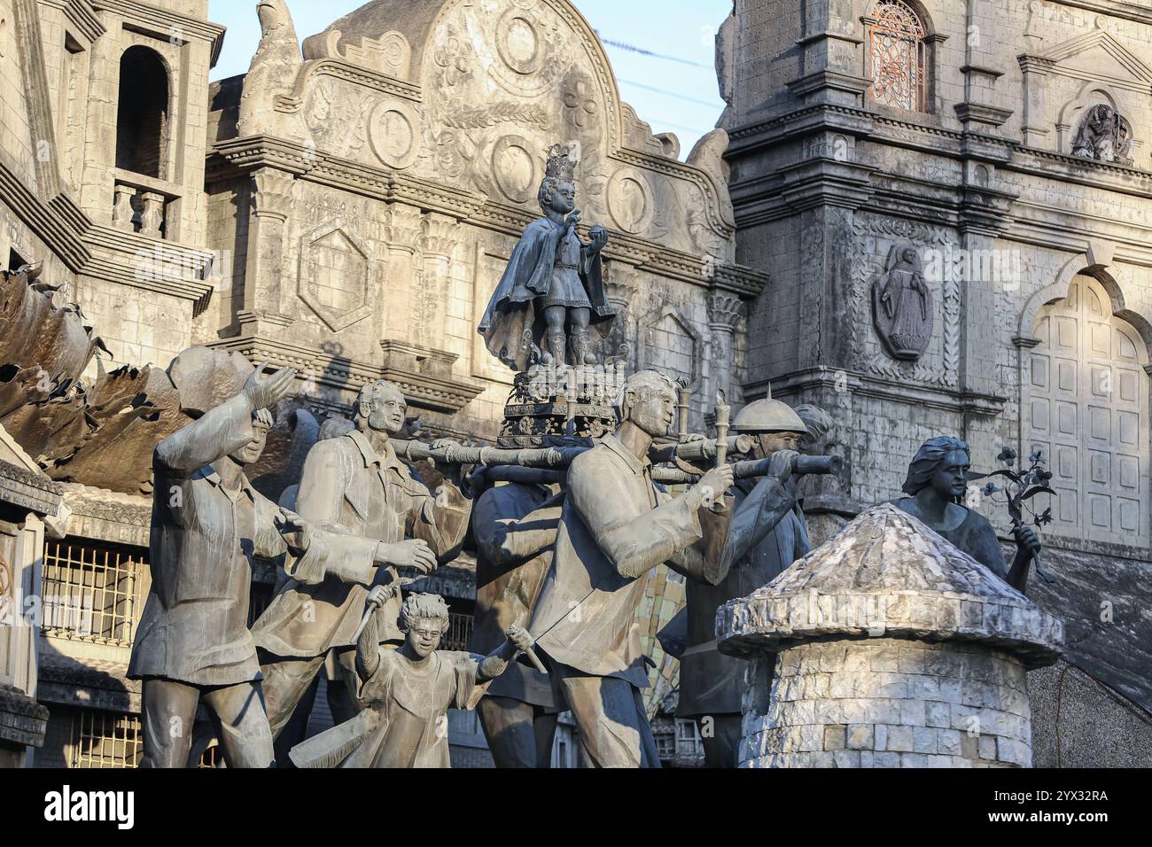 Heritage of Cebu Monument, Parian park, Visayas, Philippines: tableau ...