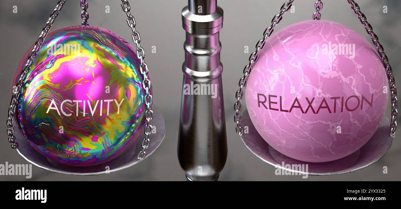 Activity or Relaxation - weighing two choices, available options ...