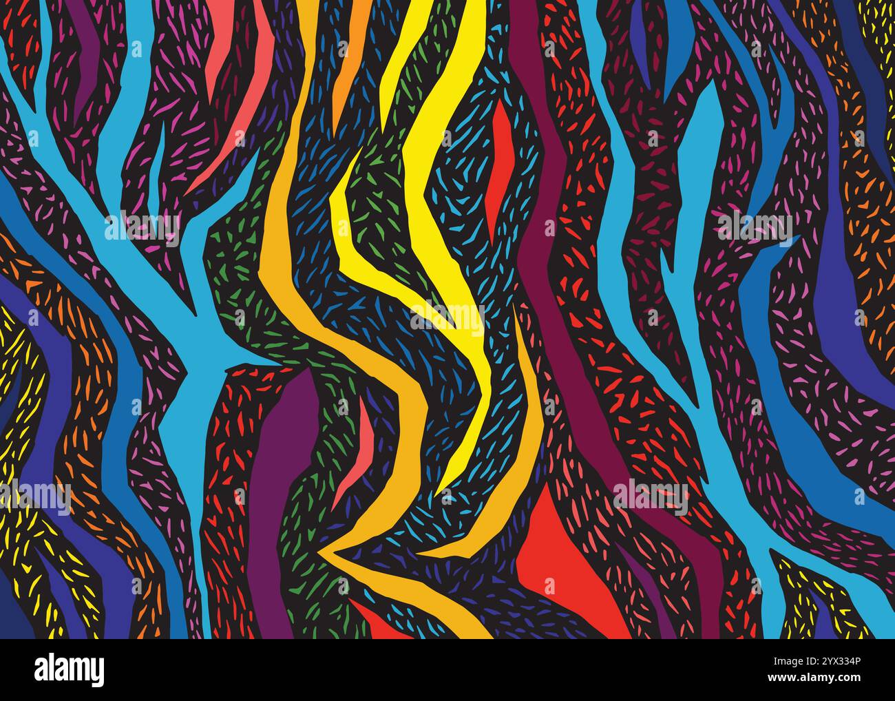 Abstract Zebra pattern design, vector illustration background. wildlife ...