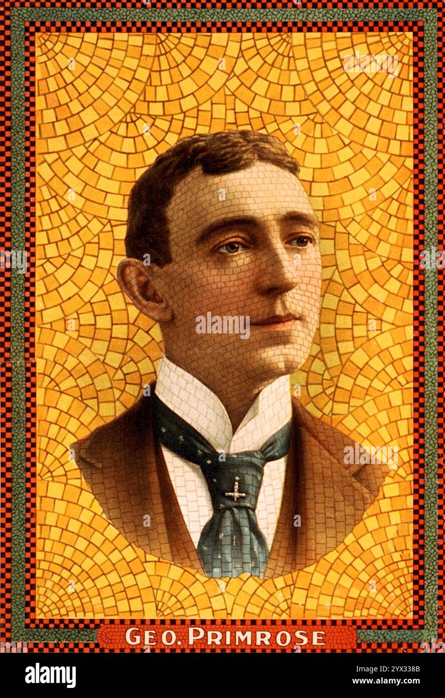 George Primrose - Artists Poster - 11898 - 1902 Stock Photo - Alamy