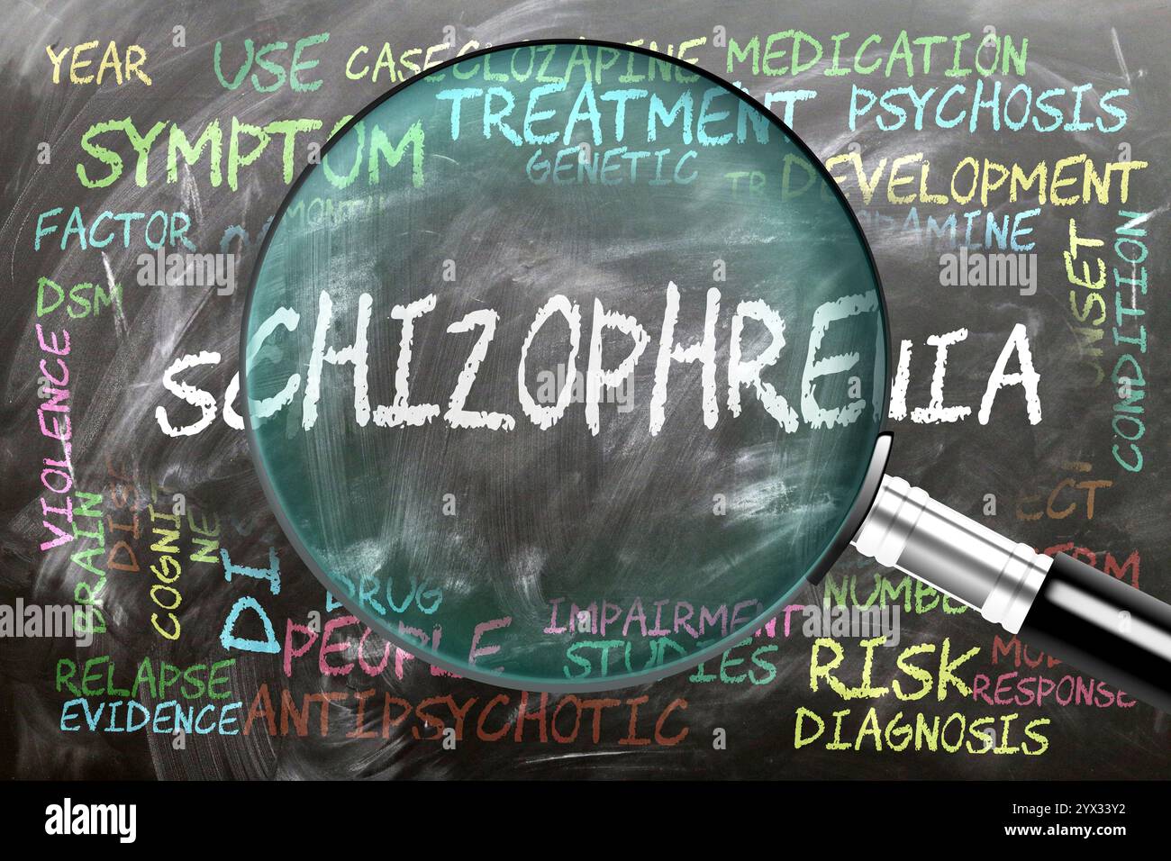 Schizophrenia search hi-res stock photography and images - Alamy
