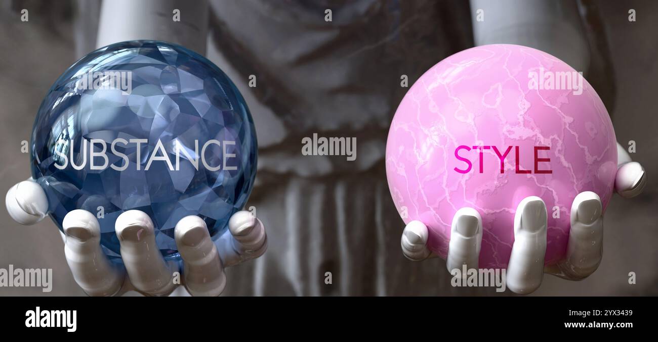 Substance or Style - decide between two options. Greek statue ...