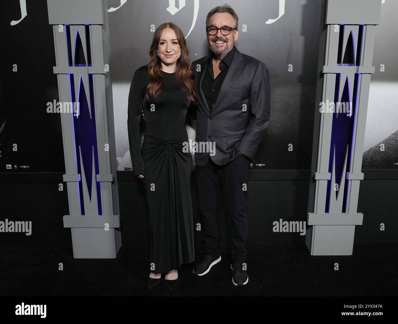 (L-R) Eleanor Columbus and Chris Columbus at the Focus Features ...