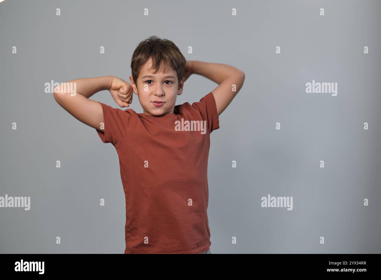 The boy's delighted pose, a snapshot of innocence. Reminds of the ...