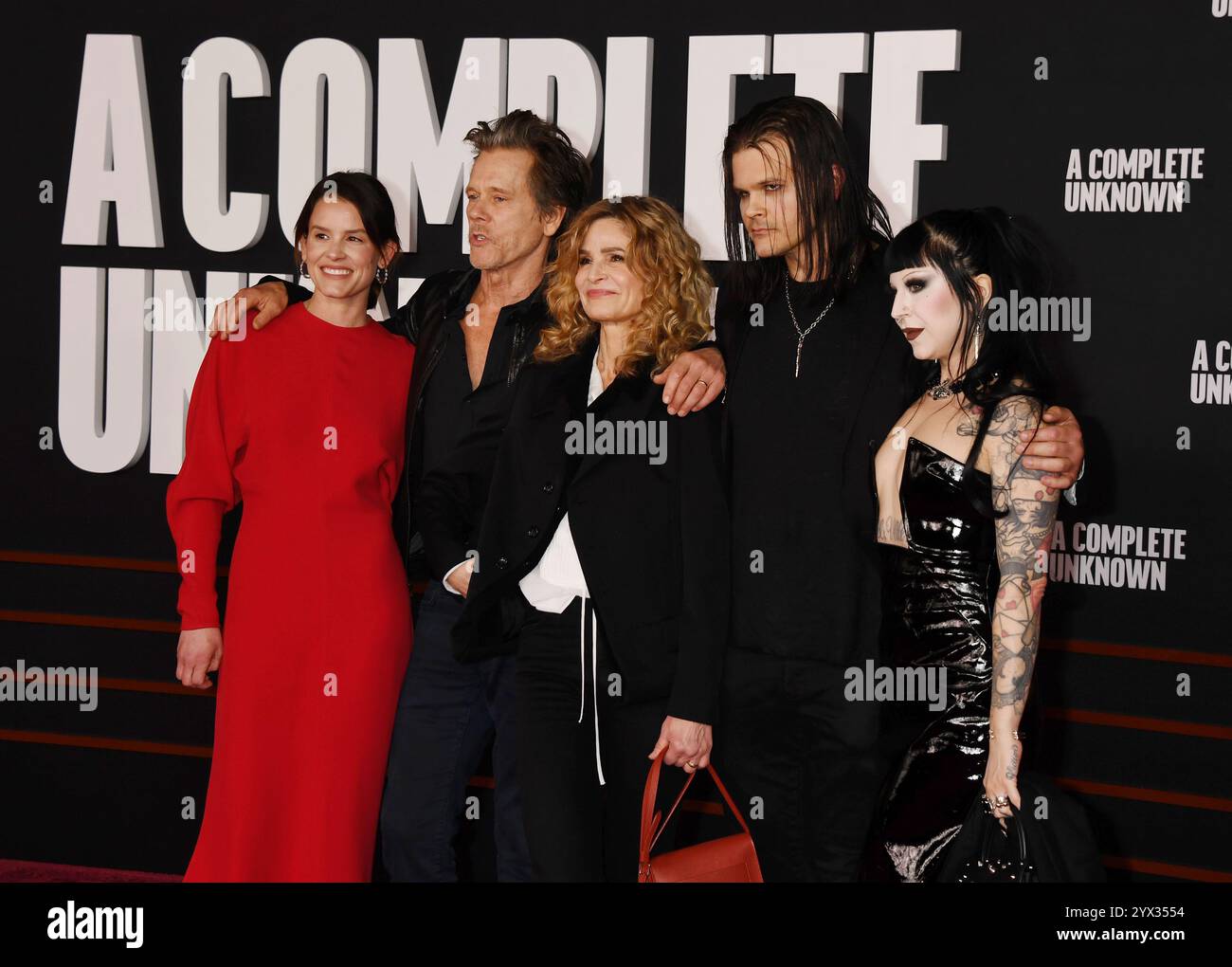 HOLLYWOOD, CALIFORNIA - DECEMBER 10: (L-R) Sosie Bacon, Kevin Bacon ...