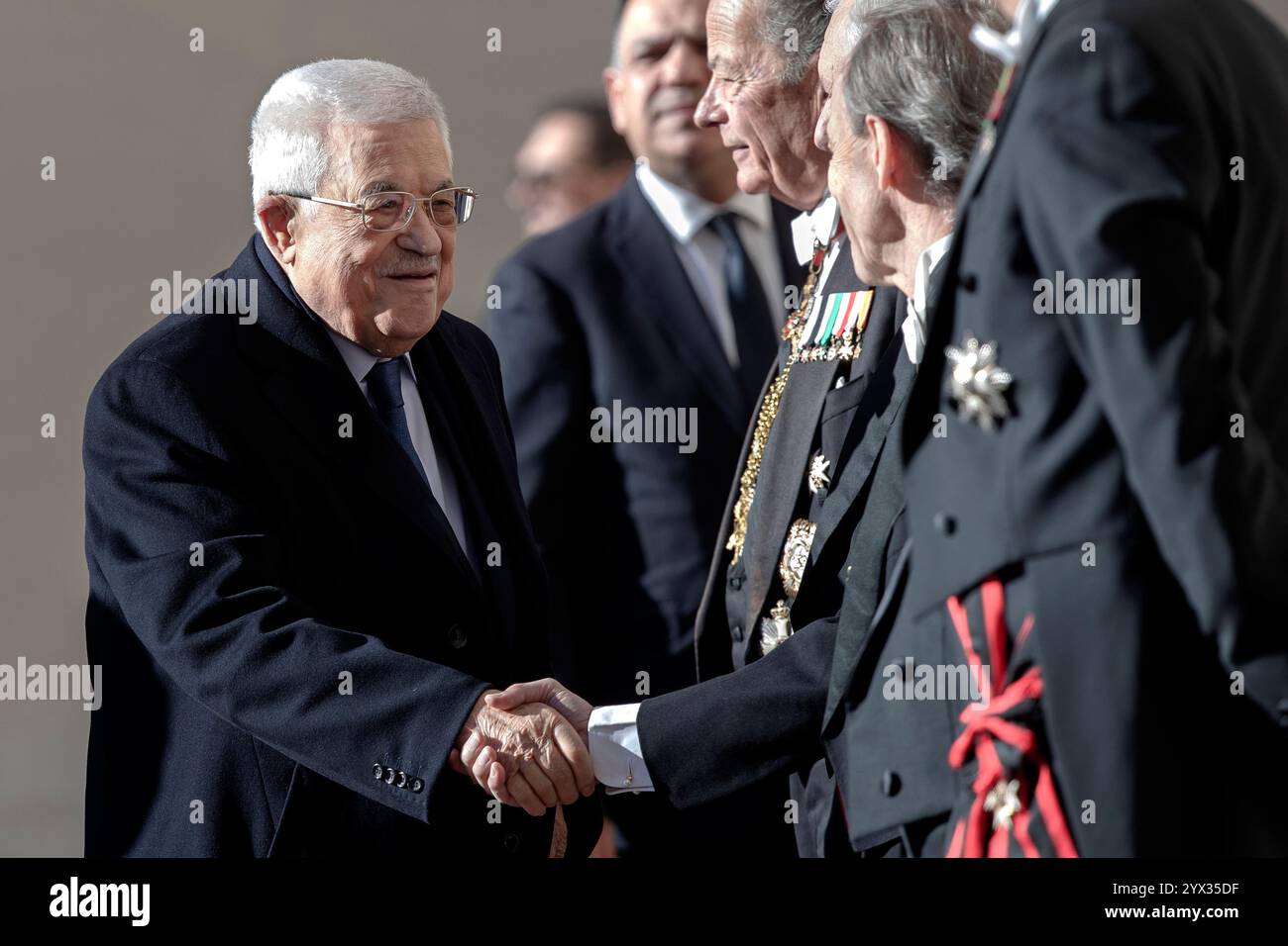 Vaticam City, Vatican, 12 December 2024.President of the Palestinian ...