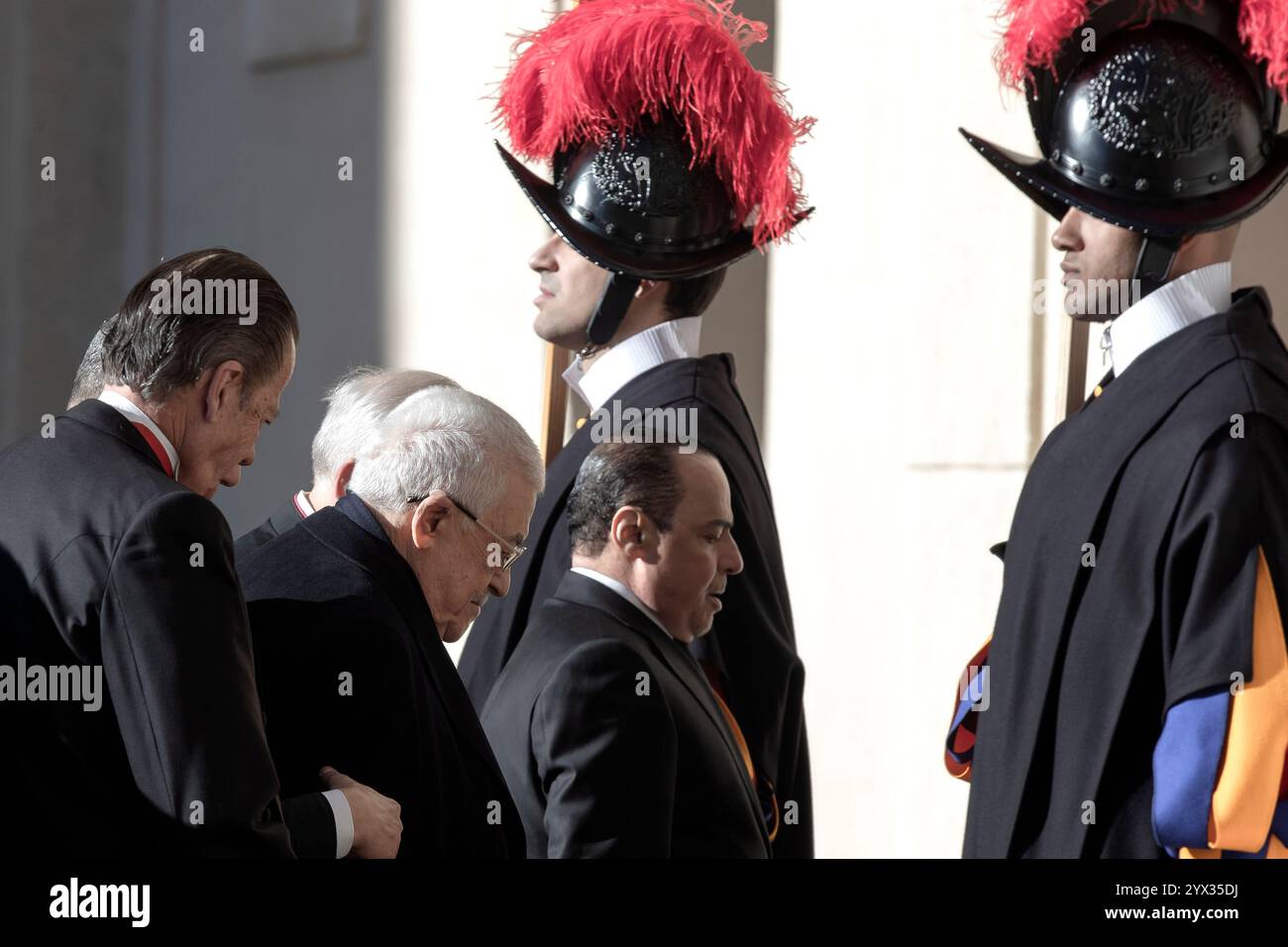 Vaticam City, Vatican, 12 December 2024.President of the Palestinian ...