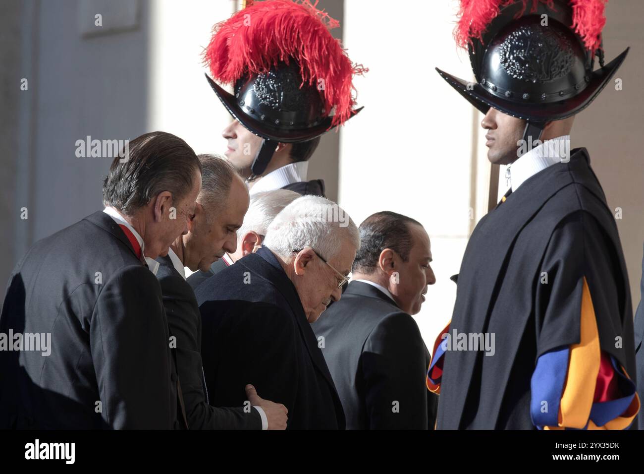 Vaticam City, Vatican, 12 December 2024.President of the Palestinian ...