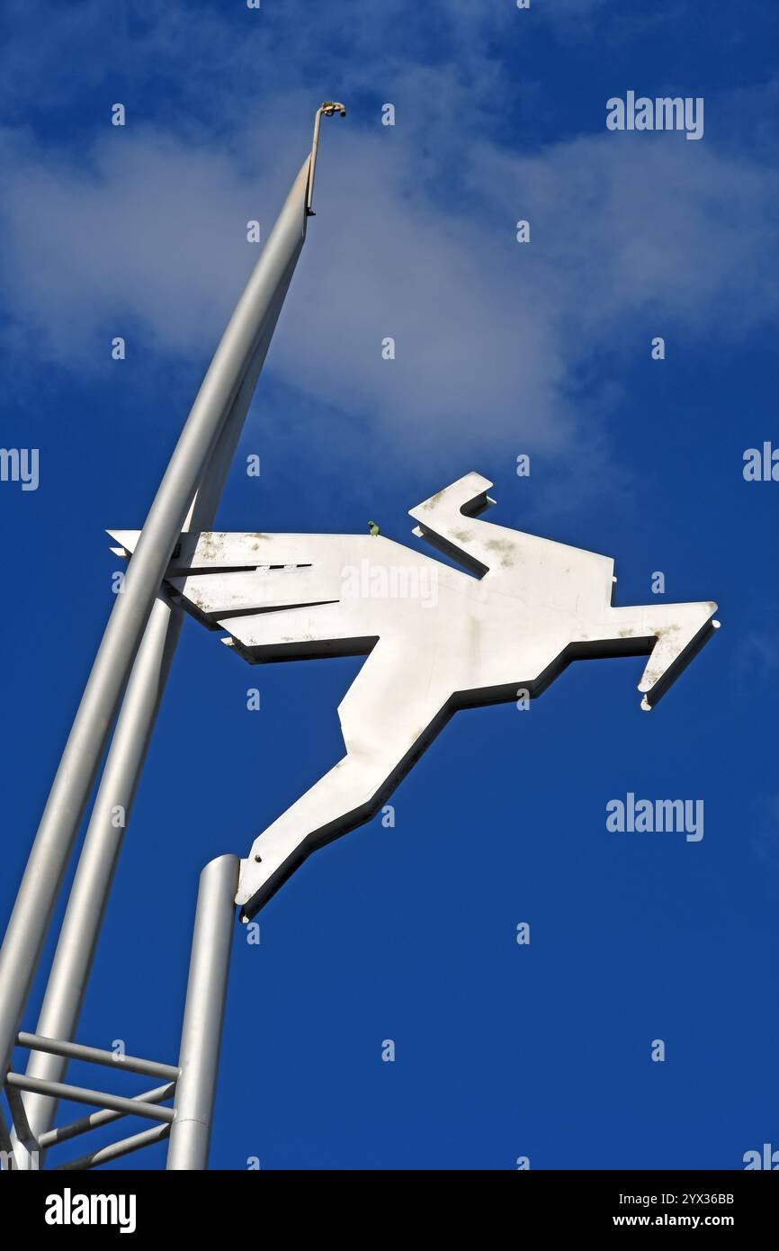 Expo Tel Aviv emblem, Israel Stock Photo - Alamy