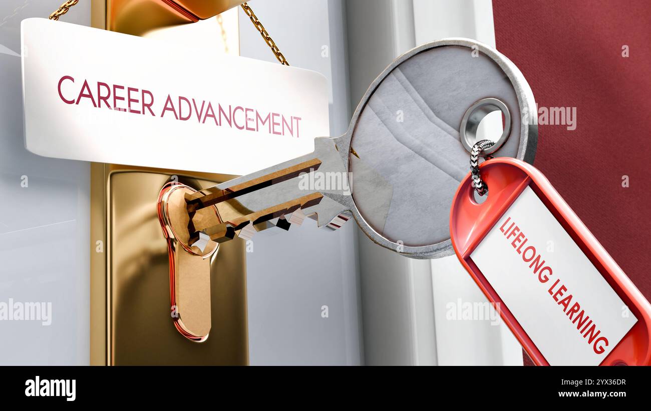 Lifelong Learning leads to Career Advancement - it's a key to unlock ... Lifelong Learning leads to Career Advancement - it's a key to unlock ...
