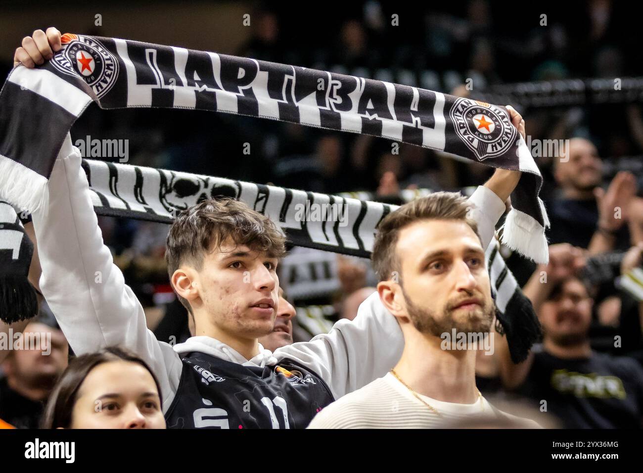 Partizan basketball fans 2024 hi-res stock photography and images - Alamy