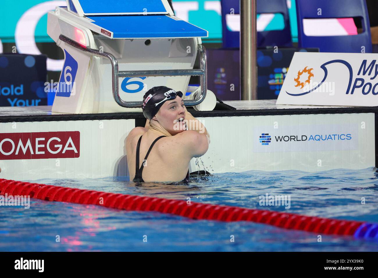 BUDAPEST, HUNGARY - DECEMBER 13: Tessa Giele of the Netherlands ...