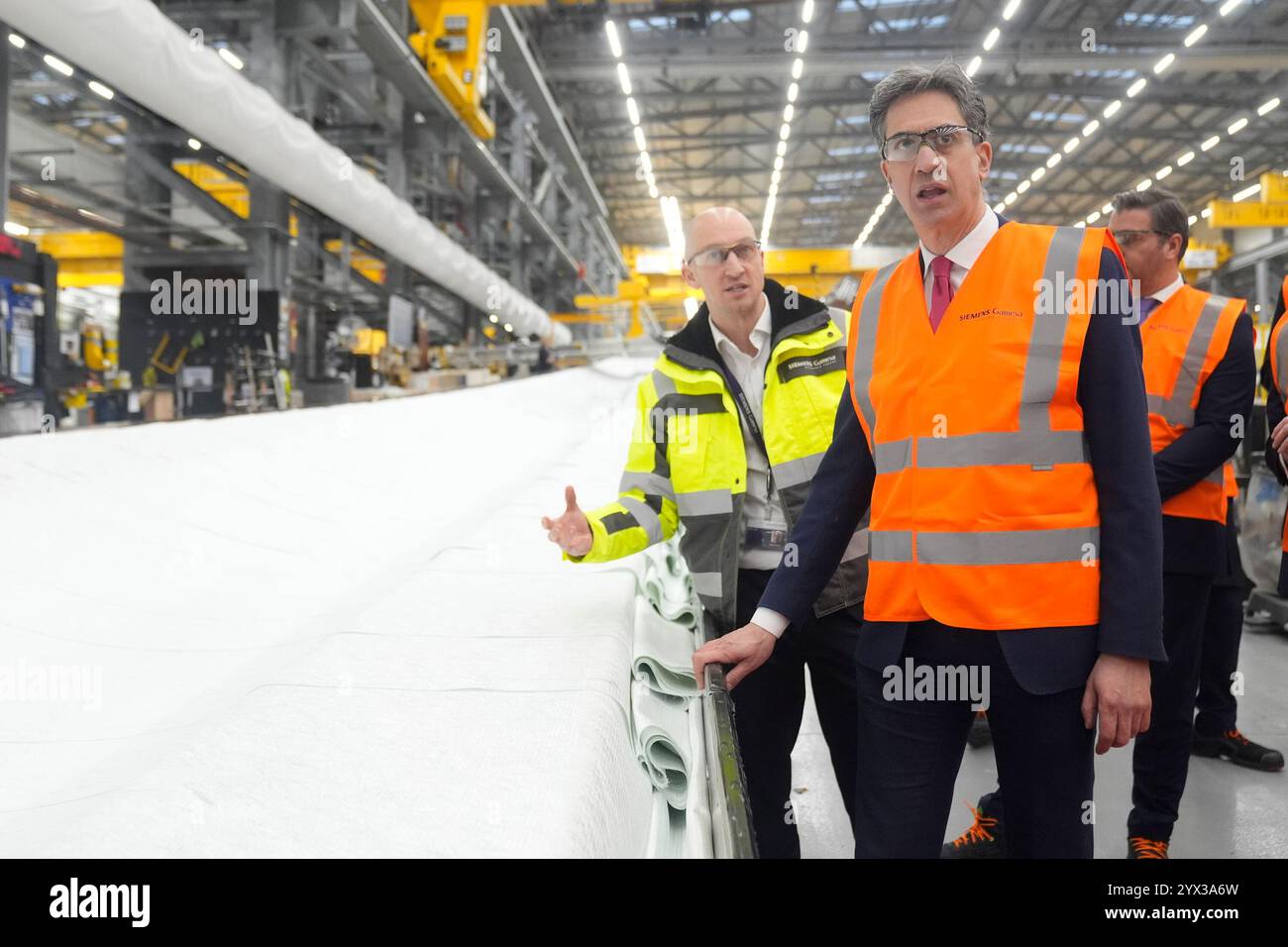 Energy Security and Net Zero Secretary Ed Miliband during a visit to ...