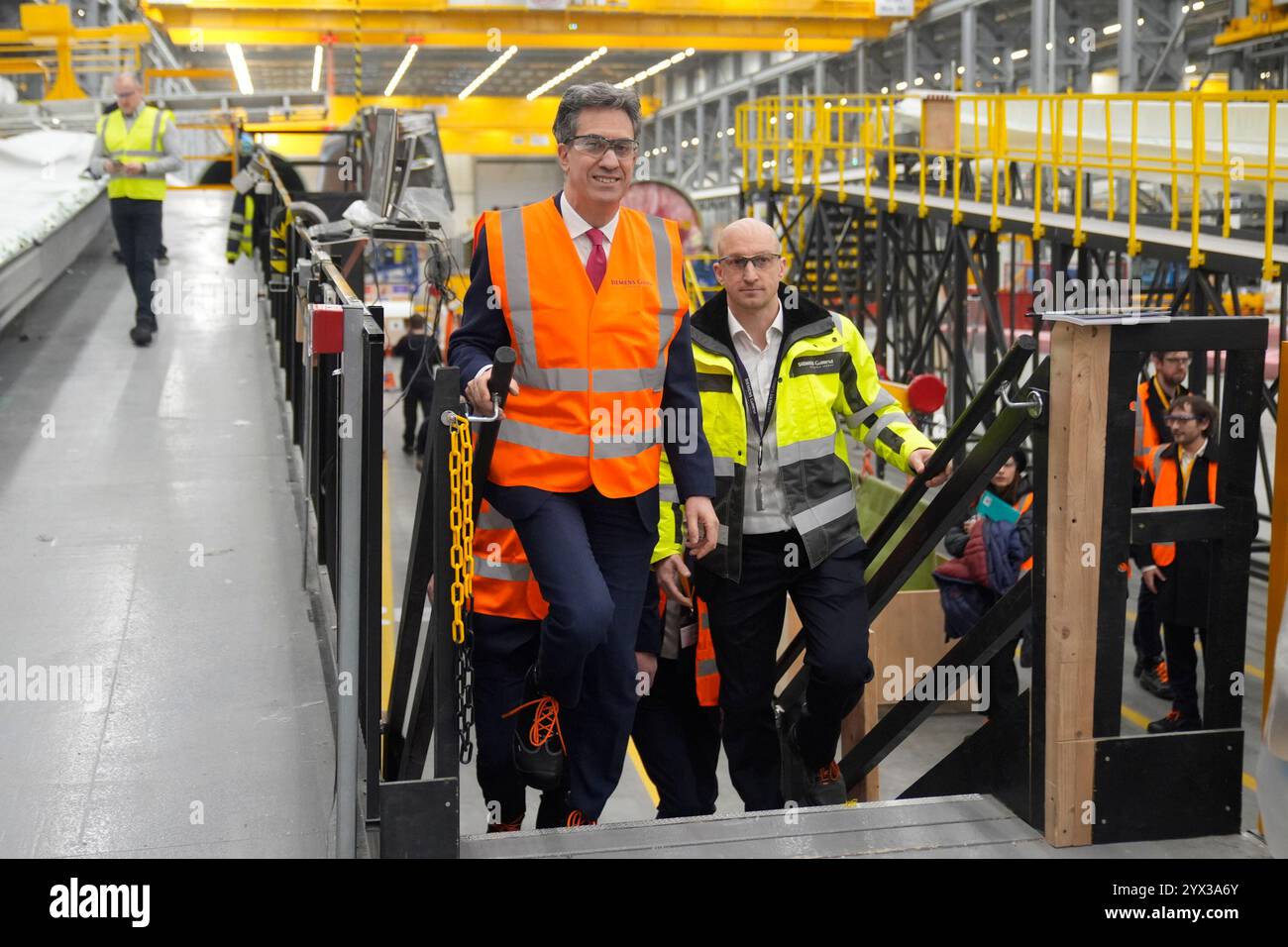 Energy Security and Net Zero Secretary Ed Miliband during a visit to ...