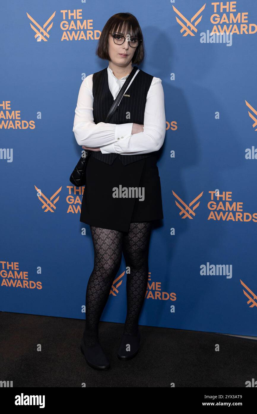 Los Angeles, USA. 12th Dec, 2024. Elina Nitsan attends the arrivals of ...