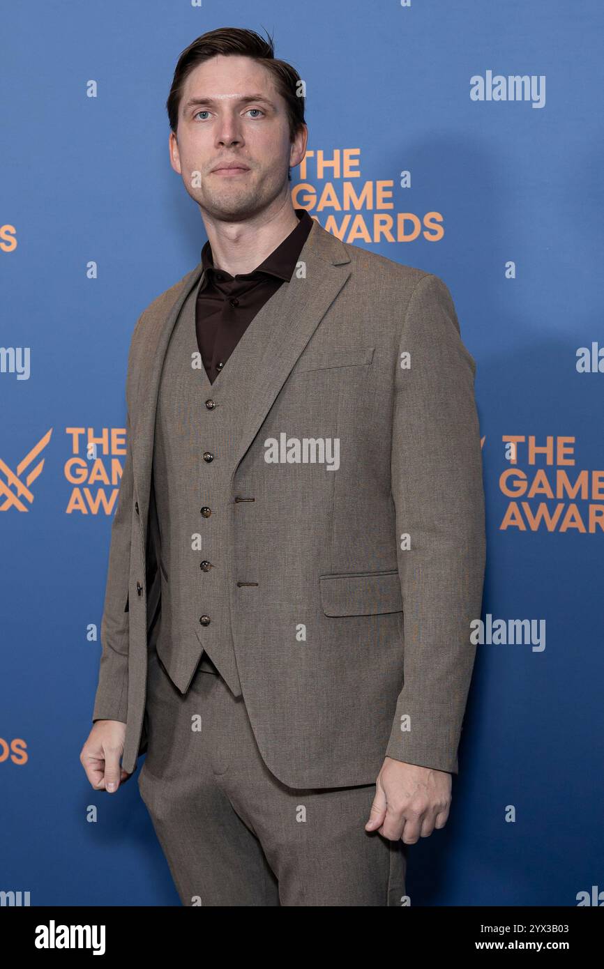 Los Angeles, USA. 12th Dec, 2024. Niklas Malmborg attends the arrivals ...