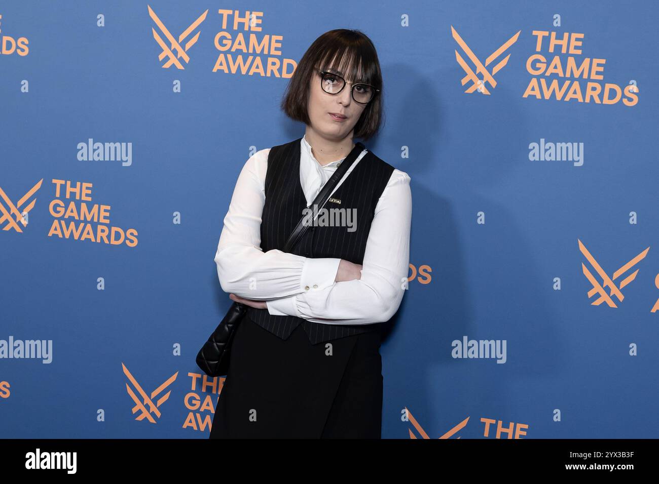 Los Angeles, USA. 12th Dec, 2024. Elina Nitsan attends the arrivals of ...