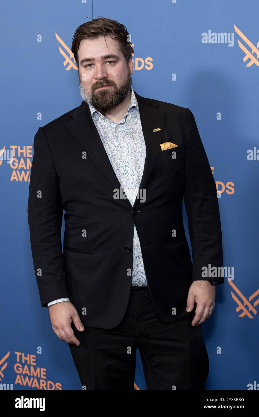 Los Angeles, USA. 12th Dec, 2024. Johan Pilestedt attends the arrivals ...
