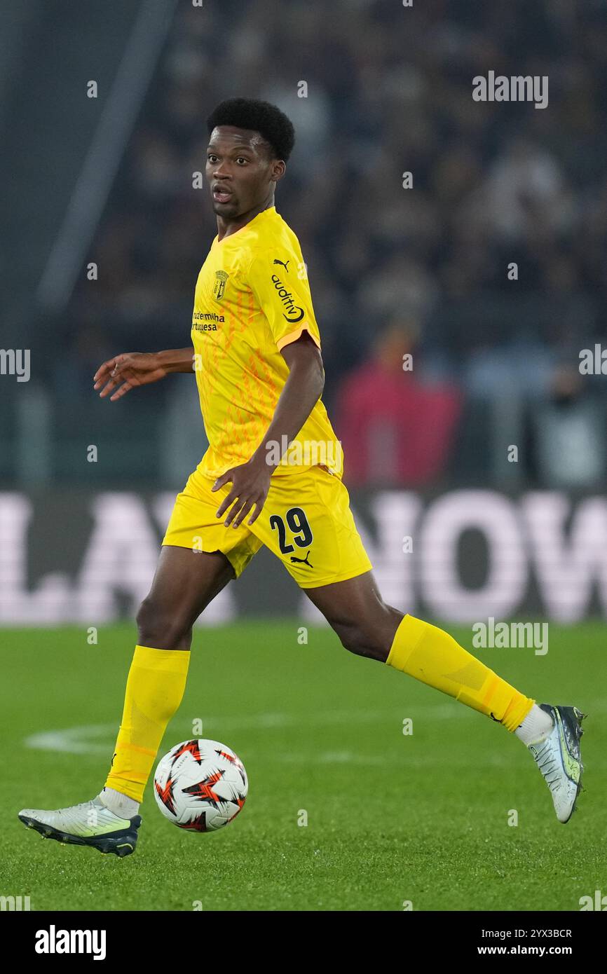 Braga’s Jean-Baptiste Gorby during the UEFA Europa League single group between Roma and SC Braga ...