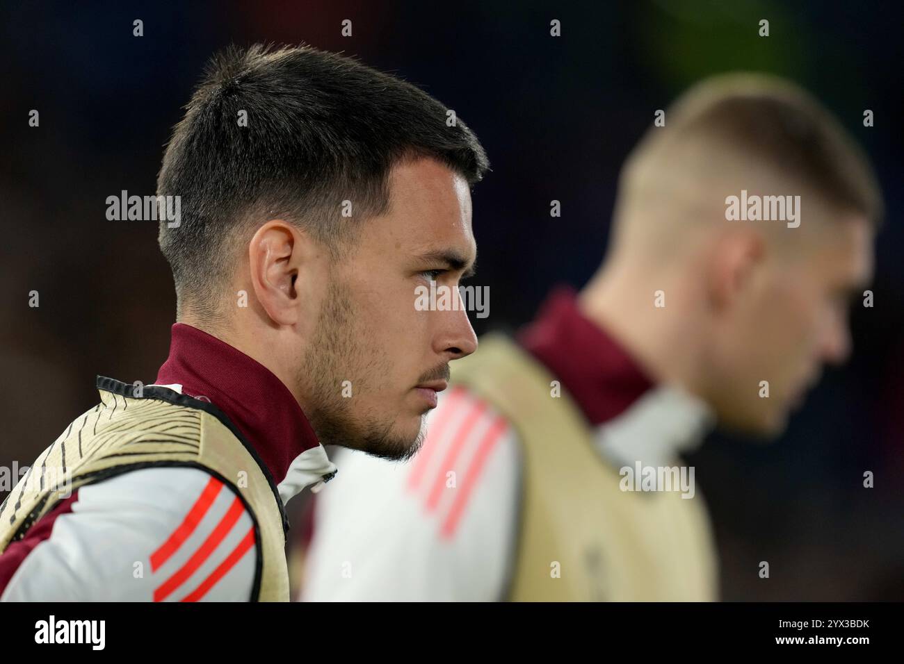 Roma, Italia. 12th Dec, 2024. Roma's Enzo Le Fee during the UEFA Europa ...
