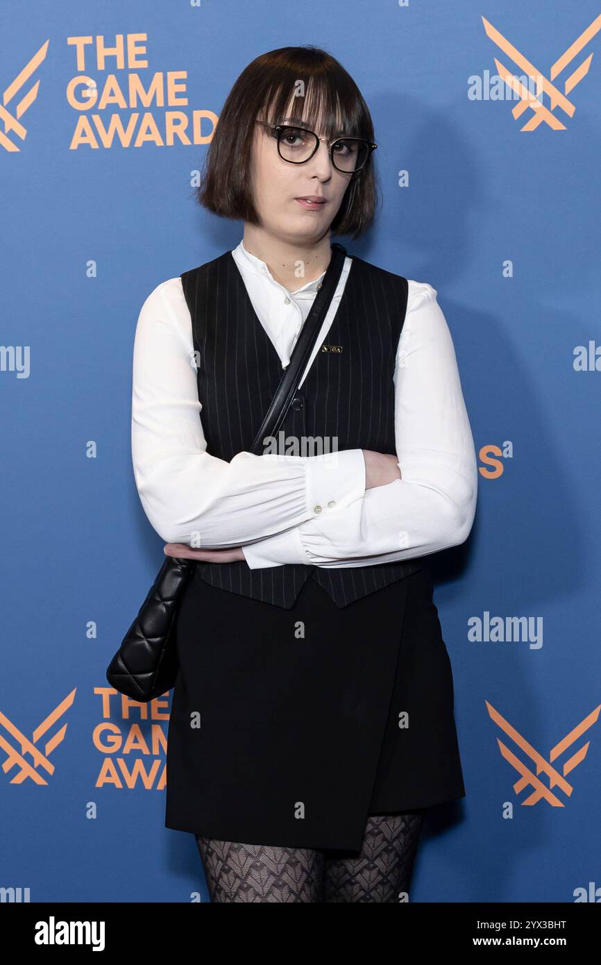 Los Angeles, USA. 12th Dec, 2024. Elina Nitsan attends the arrivals of ...