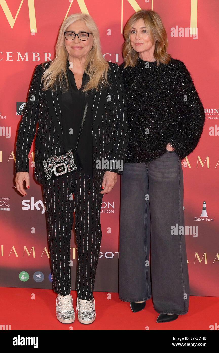 Mara Venier und Elisabetta Ferracini bei der Premiere des Kinofilms ...