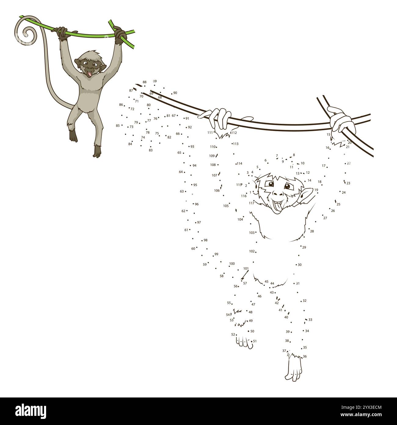 How to draw monkey hi-res stock photography and images - Alamy