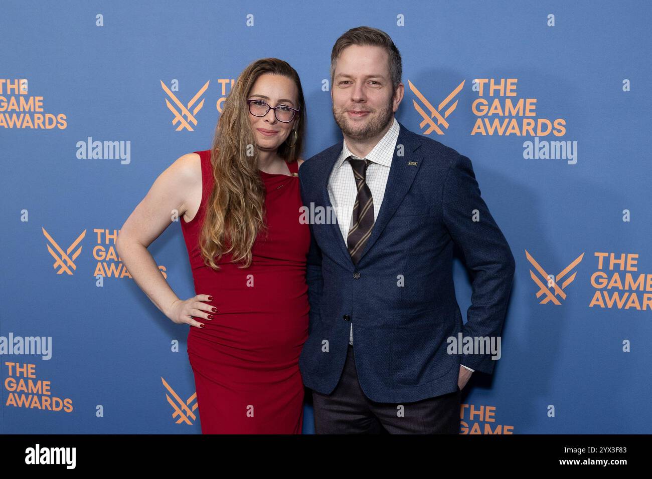 Los Angeles, USA. 12th Dec, 2024. Corinne Busche and John Epler attend ...