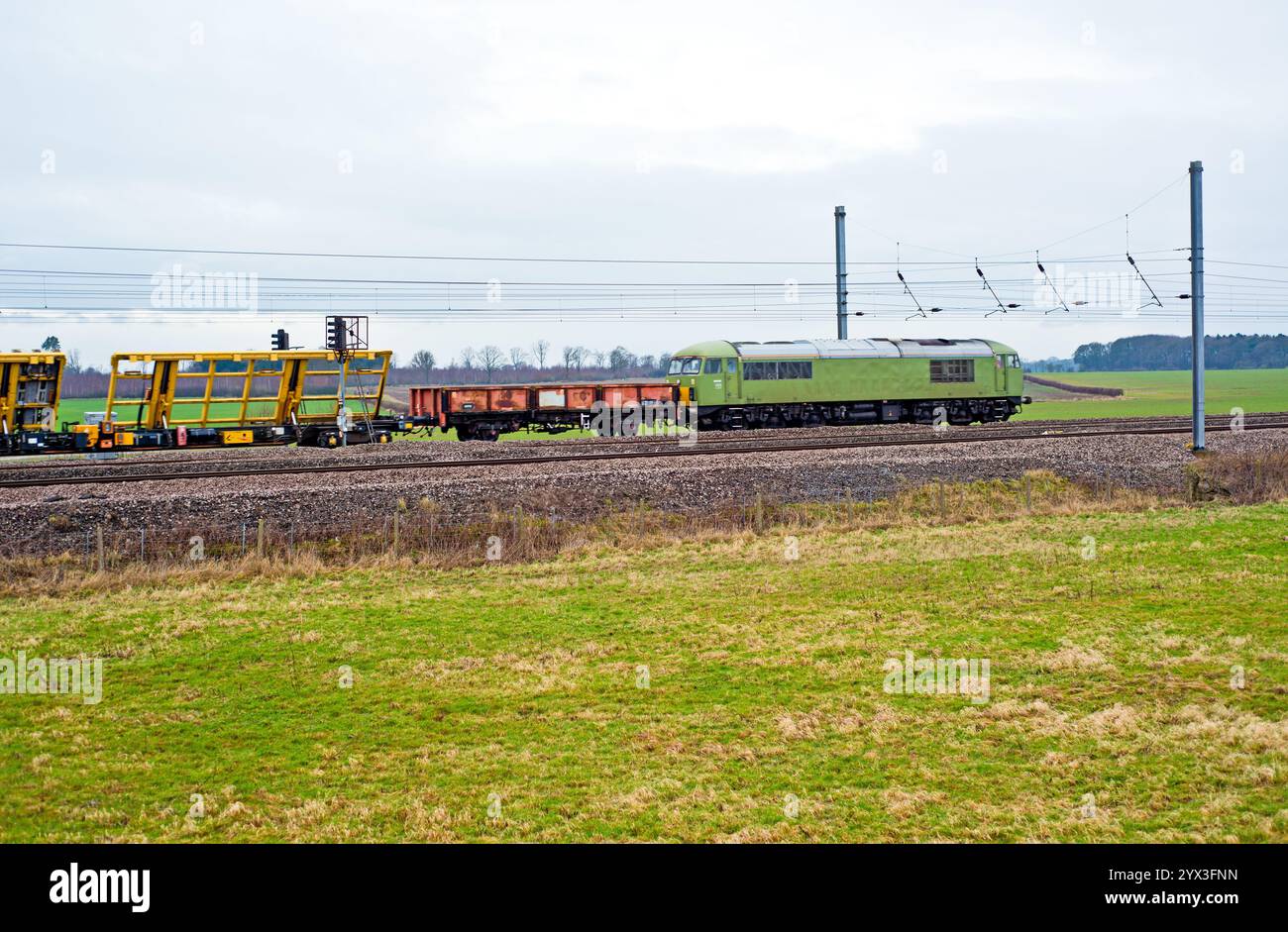 Class 69009 on Engineers Train at Shipton by Beningbrough, North ...