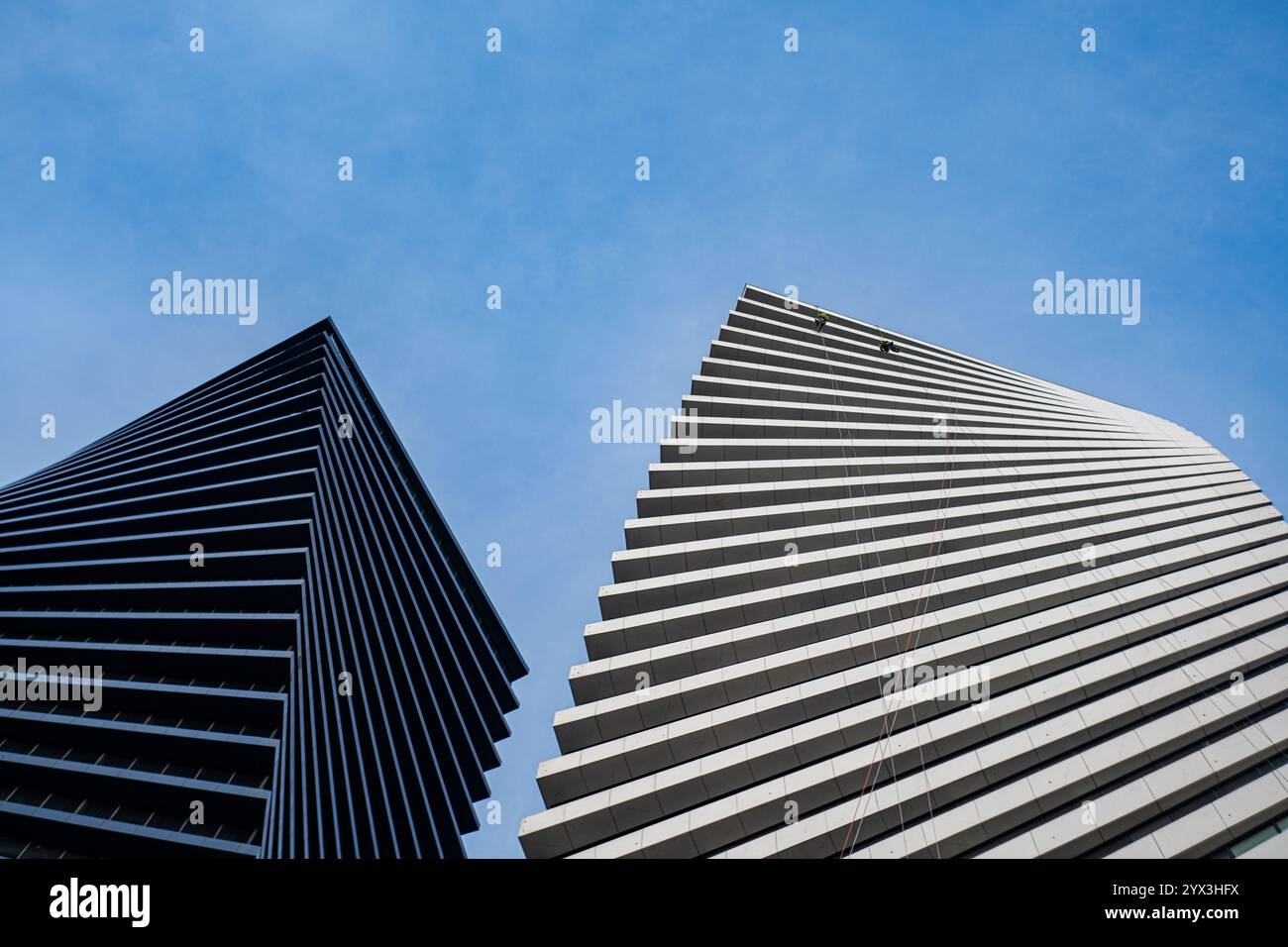 Famous Axis Towers in Tbilisi's downtown Stock Photo - Alamy