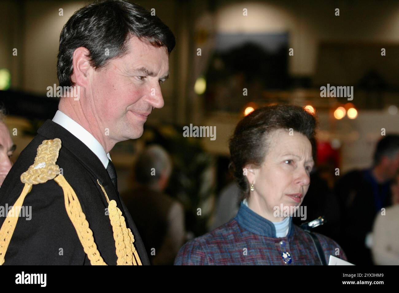 Princess Royal, Timothy Laurence, Boat Show, Excel, London, UK Stock ...