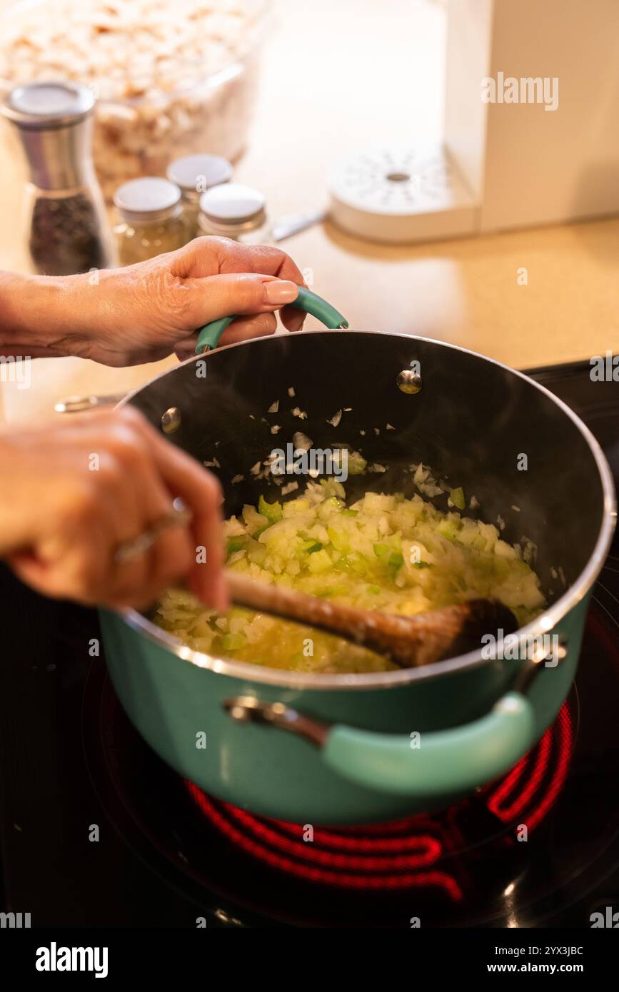 Stirring Up Something Delicious To Eat Stock Photo - Alamy