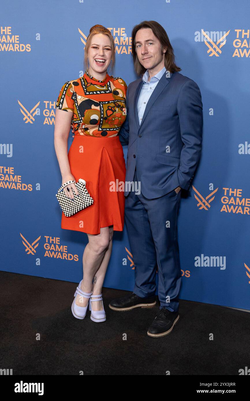 Los Angeles, USA. 12th Dec, 2024. Marisha Ray and Matt Mercer attend ...