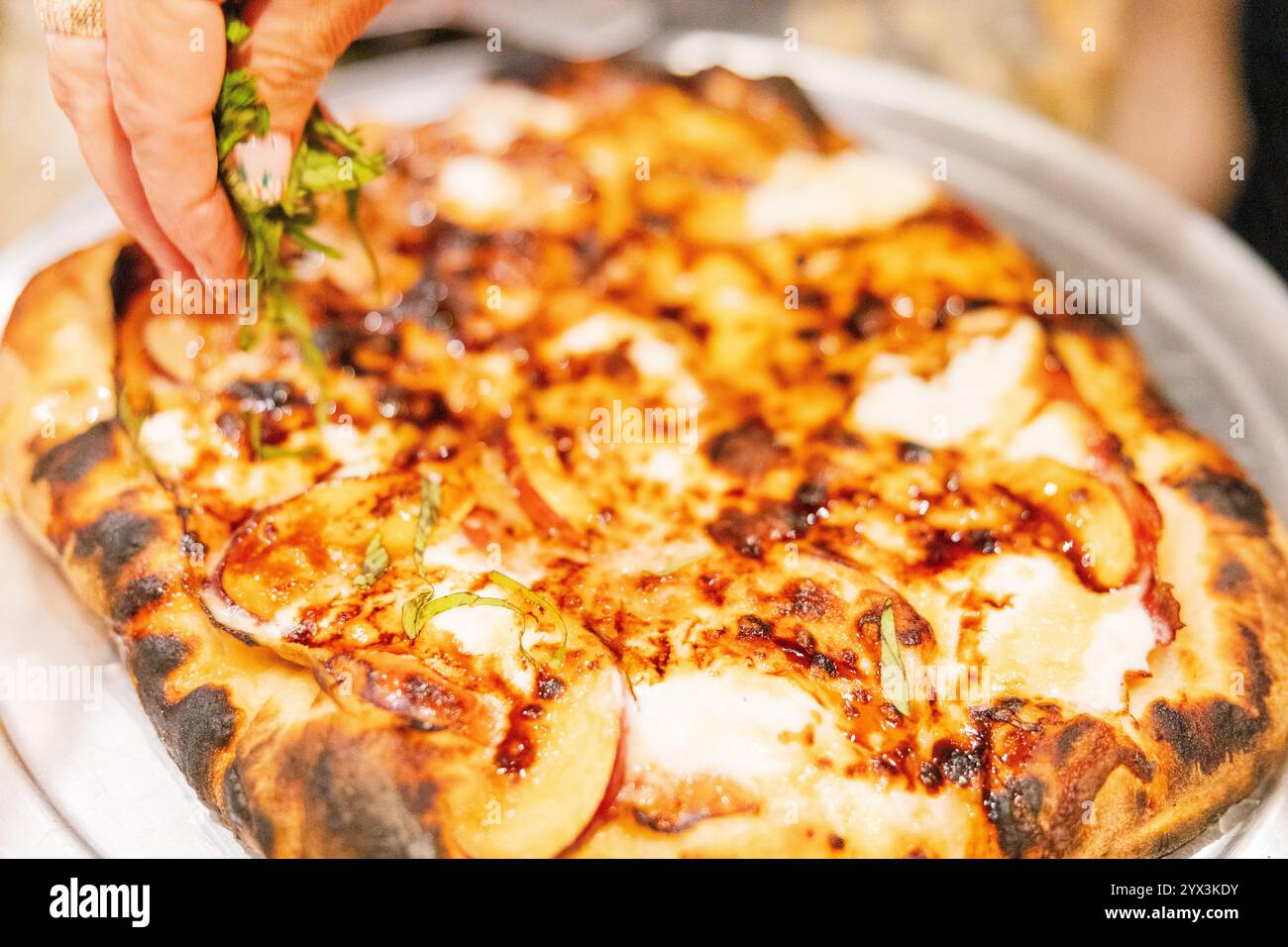 Gourmet pizza toppings hi-res stock photography and images - Alamy