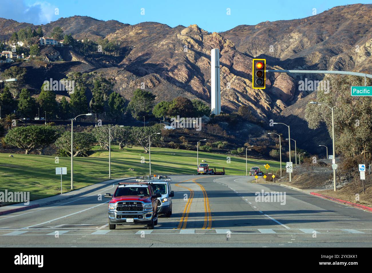 December 12, 2024, Malibu, California, U.S.A: The monumental cross, aka ...