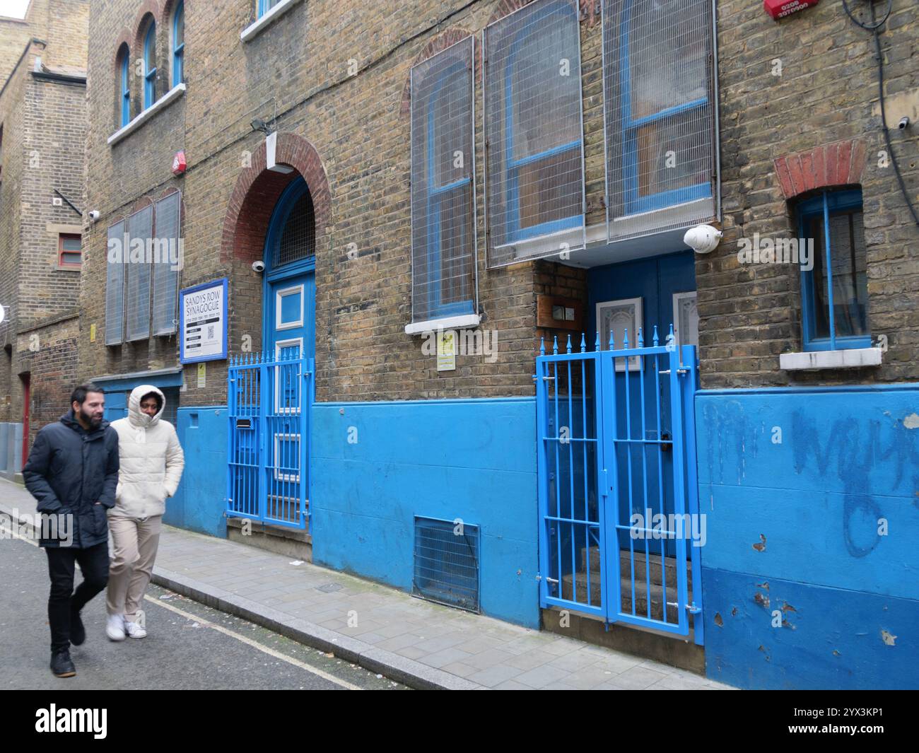 Sandys Row Synagogue, Spitalfields, London UK Stock Photo - Alamy