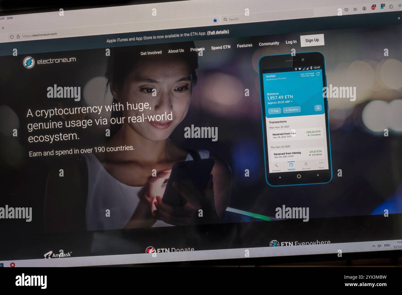 Electroneum etn hi-res stock photography and images - Alamy