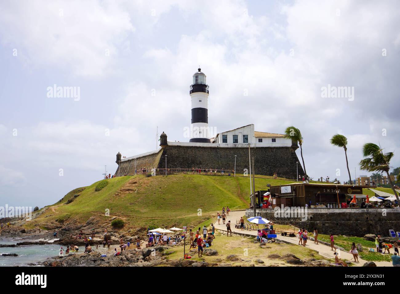 SALVADOR DE BAHIA, BRAZIL - OCTOBER 13, 2024: Forte de Santo Antonio da ...