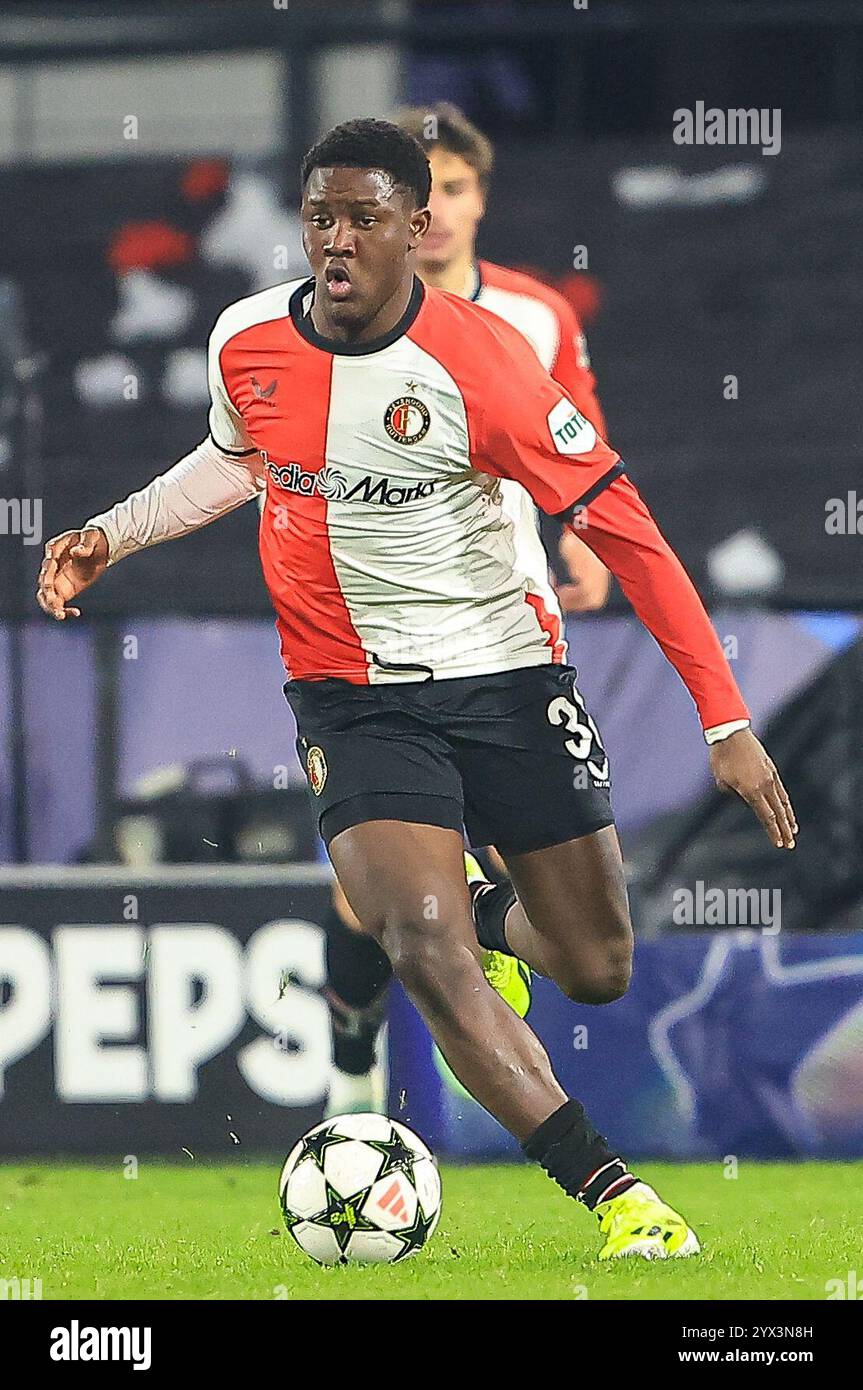ROTTERDAM, 11-12-2024, Stadium de Kuip, Champions League, 2024 / 2025 ...
