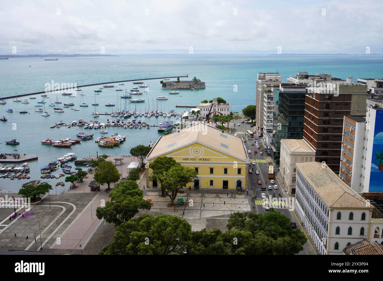 SALVADOR DE BAHIA, BRAZIL - OCTOBER 15, 2024: Mercado Modelo market and ...