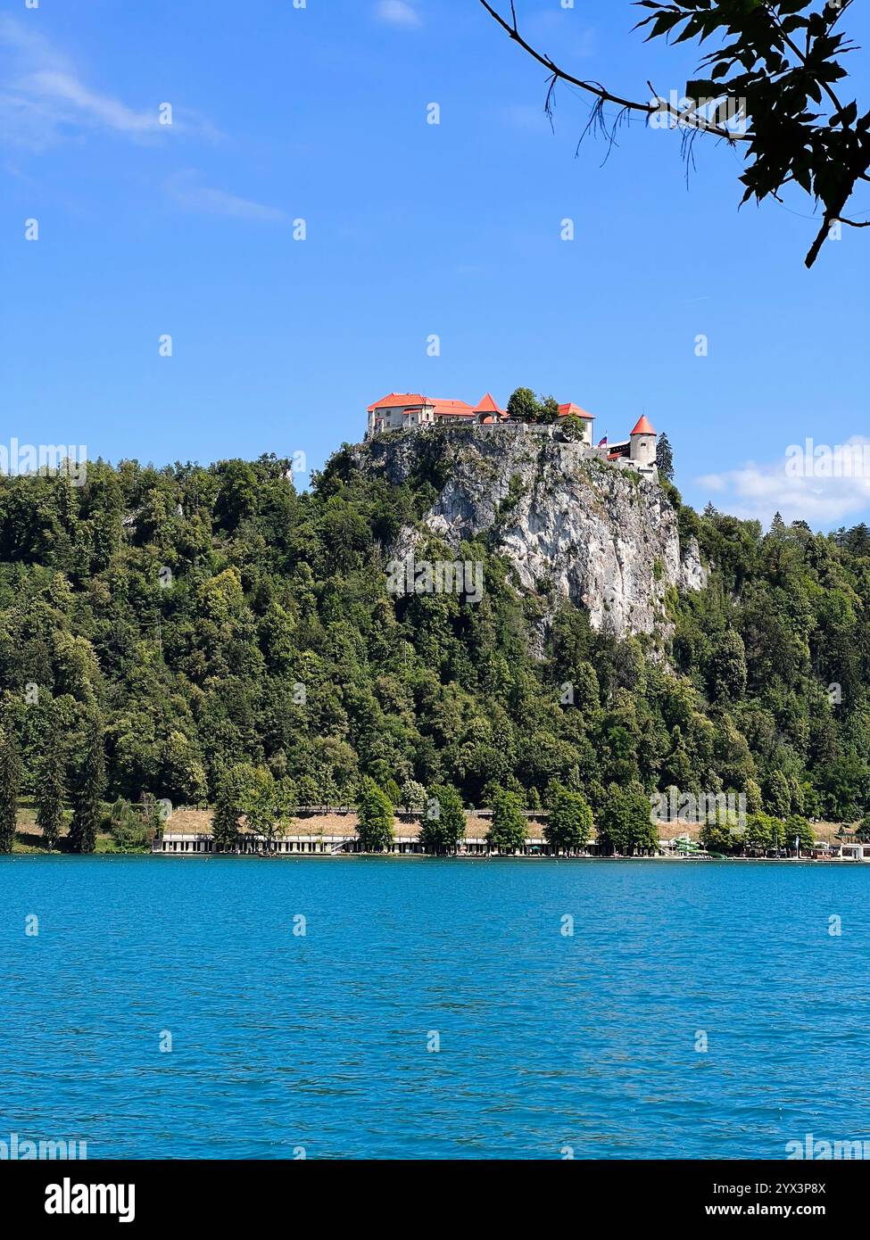 Beautiful castle located atop hi-res stock photography and images - Alamy
