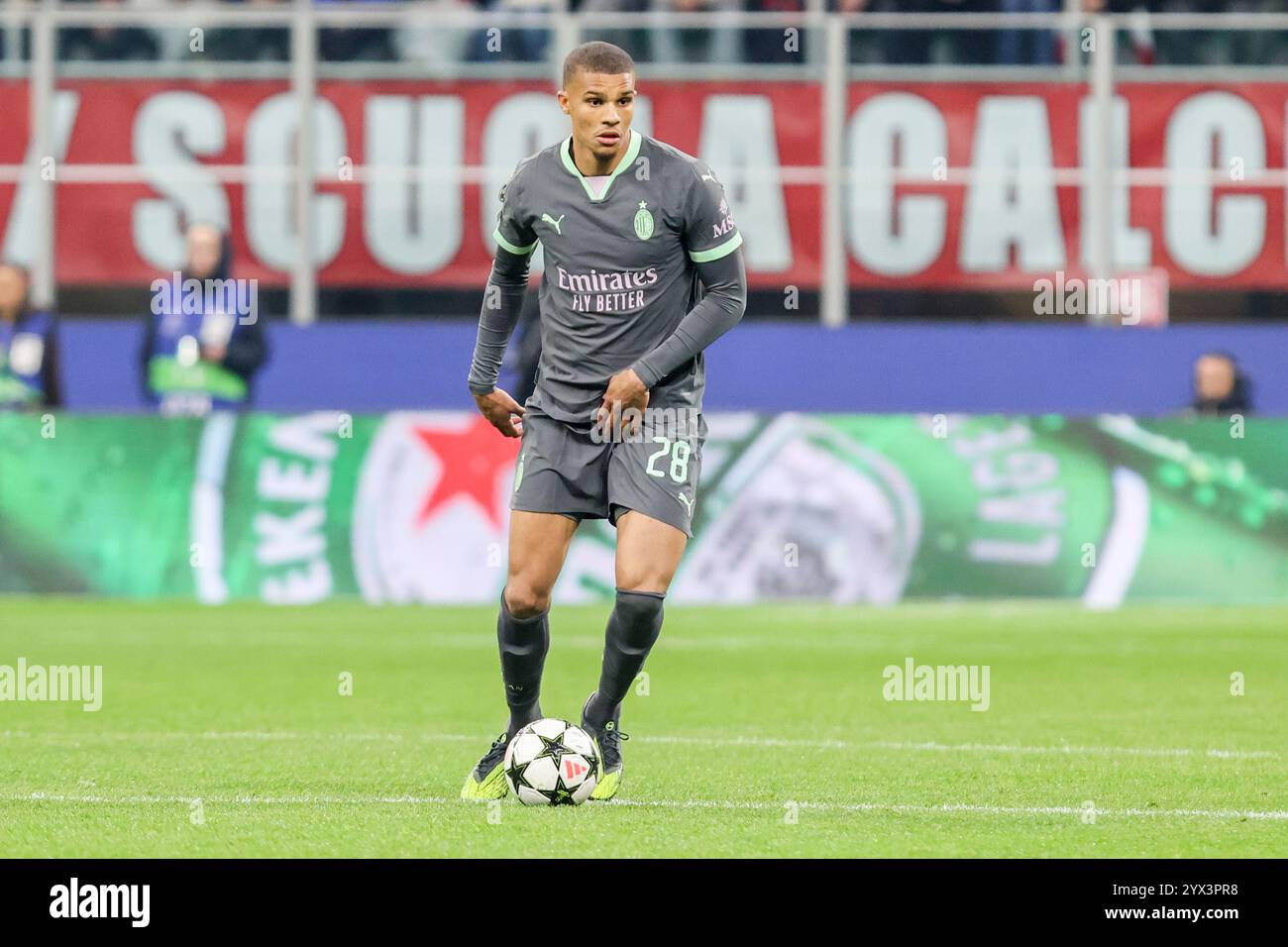 December 11 2024 Milan sport, soccer - Ac Milan - Stella Rossa Uefa ...