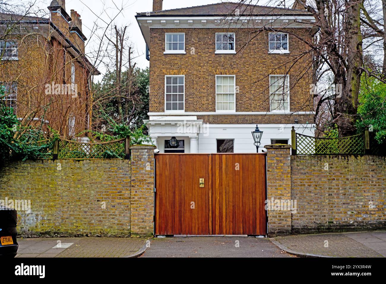 Paul McCartneys St Johns Wood Residence, London, England Stock Photo ...