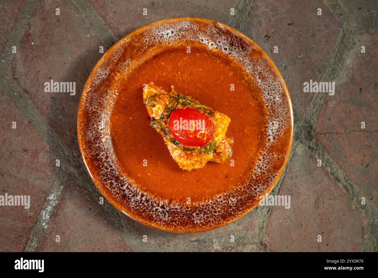 Mole de segueza with chicken is a traditional recipe from Oaxaca made ...