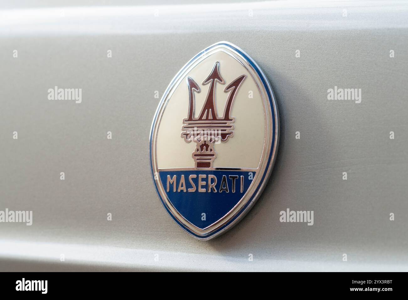 Maserati logo hi-res stock photography and images - Alamy
