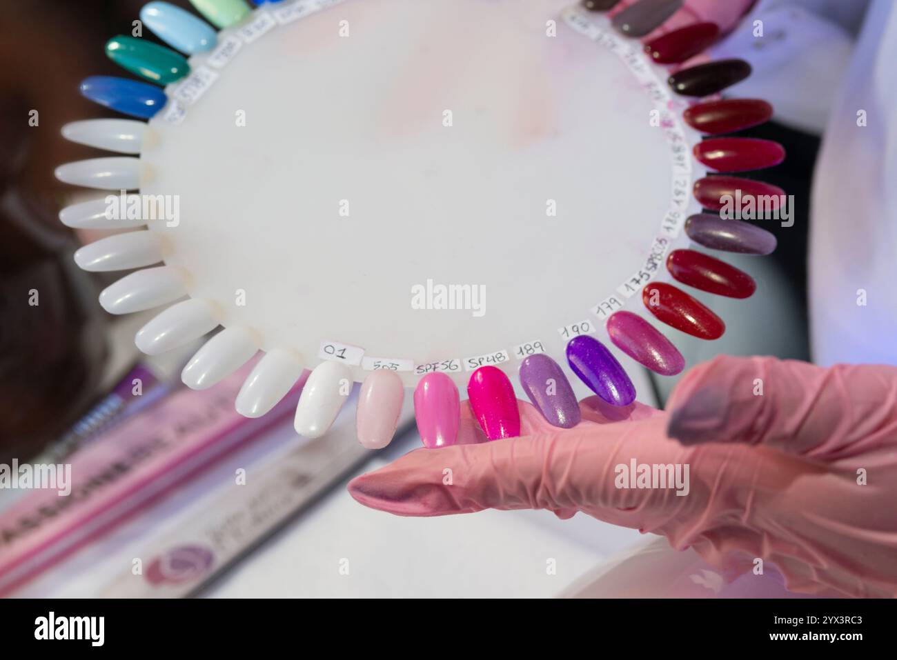 Acrylic nails hi-res stock photography and images - Alamy