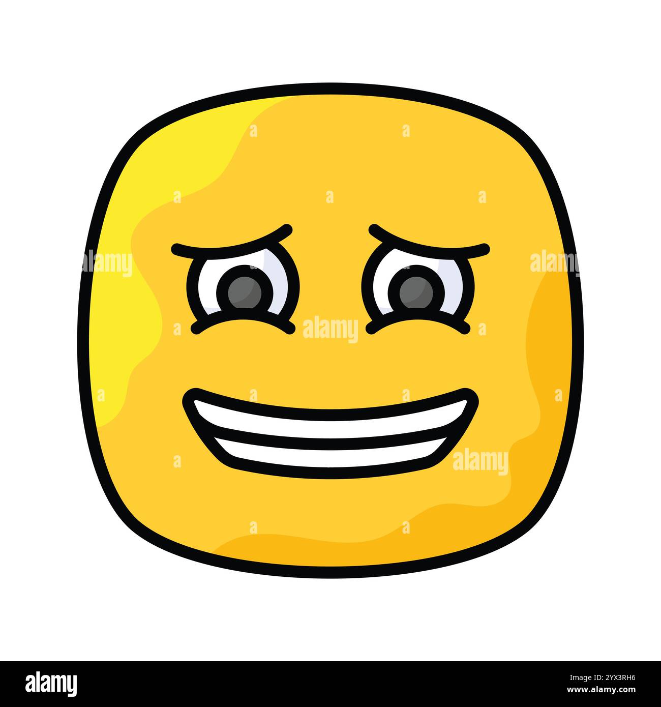 Premium icon of guilty emoji, ready to use editable vector Stock Vector ...