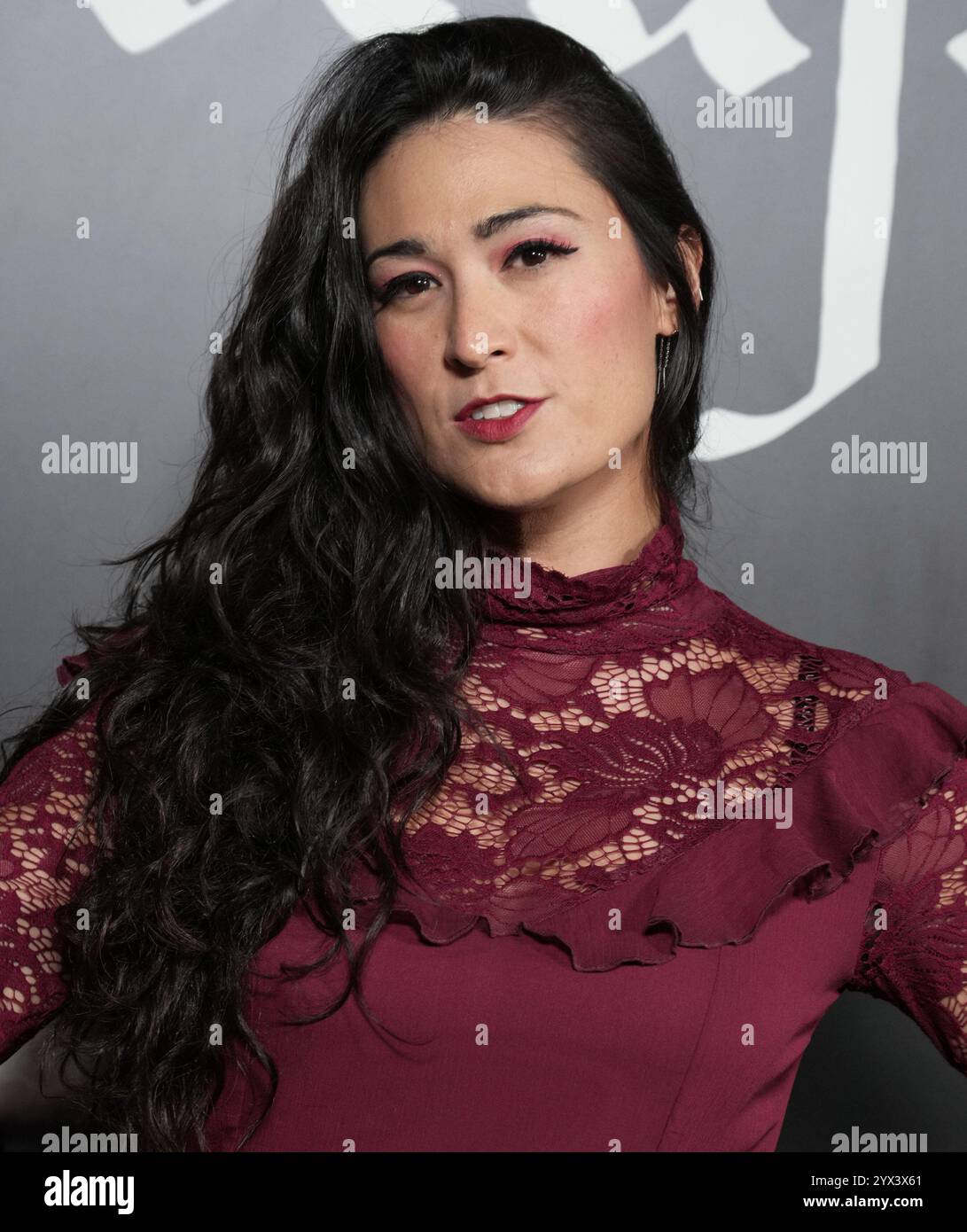 Los Angeles, USA. 12th Dec, 2024. Jacki Jing arrives at the Focus ...