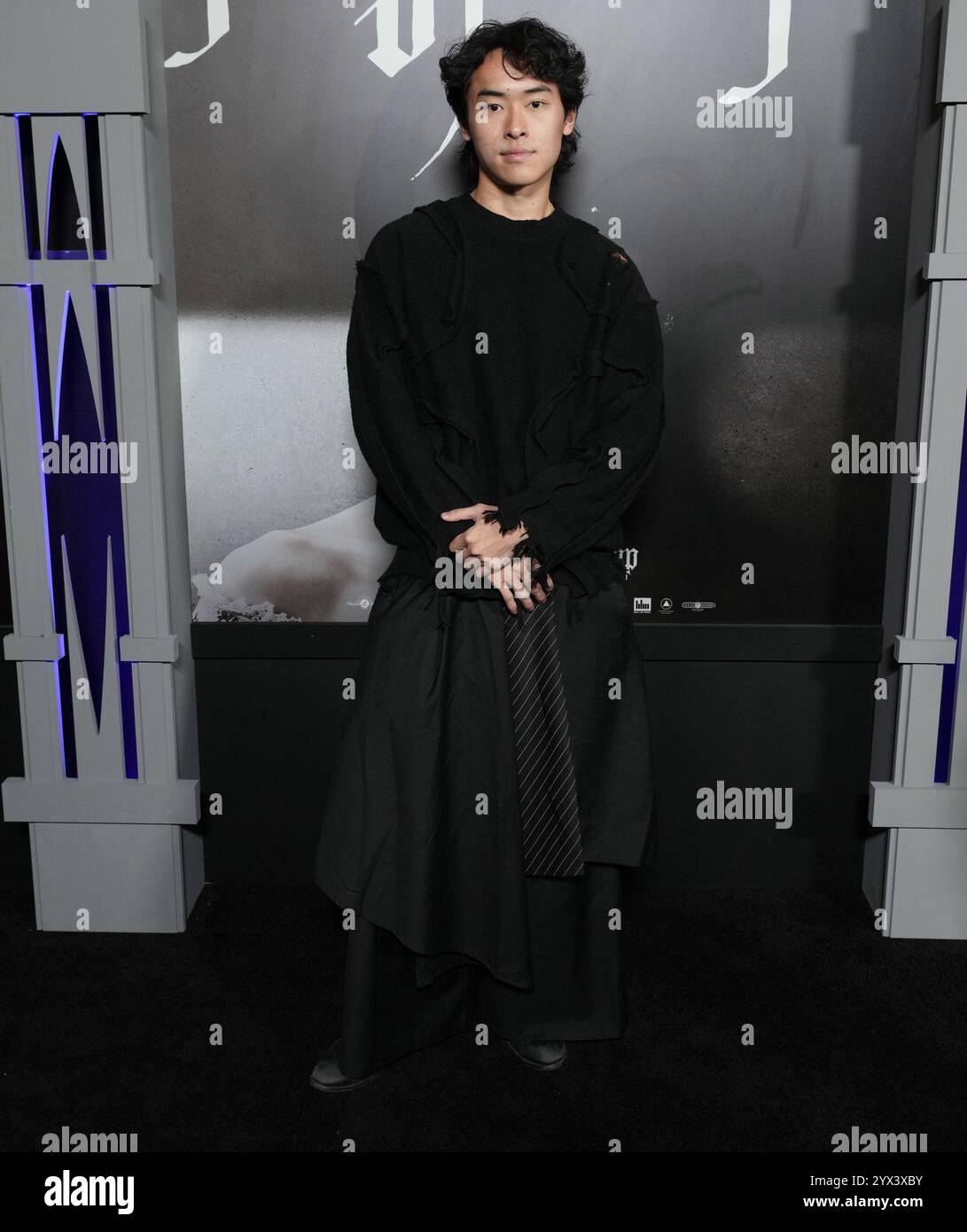 Los Angeles, USA. 12th Dec, 2024. Tiger Ji arrives at the Focus ...